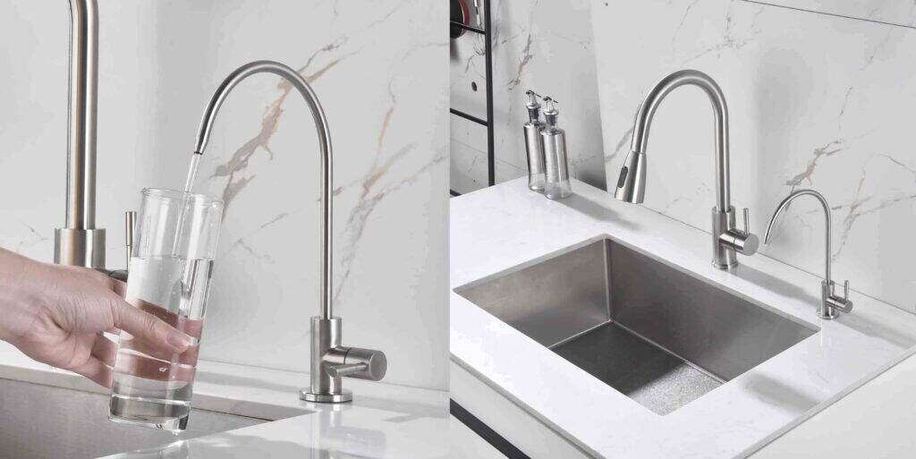 Why Choose a Single Handle Kitchen Faucet with Filtered Water Spout in ...