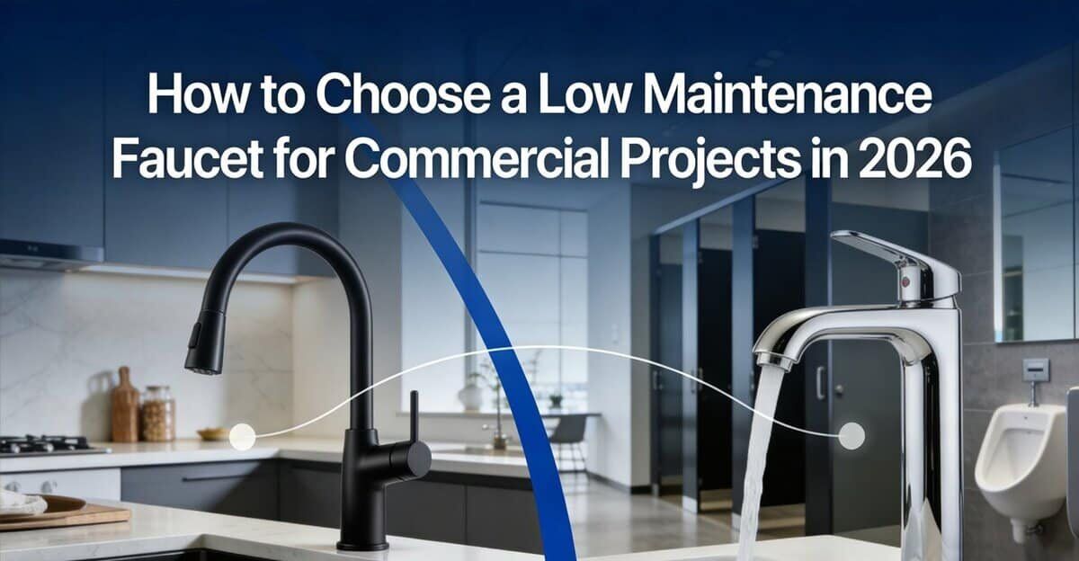 How to Choose a Low Maintenance Faucet for Commercial Projects in 2026 ...